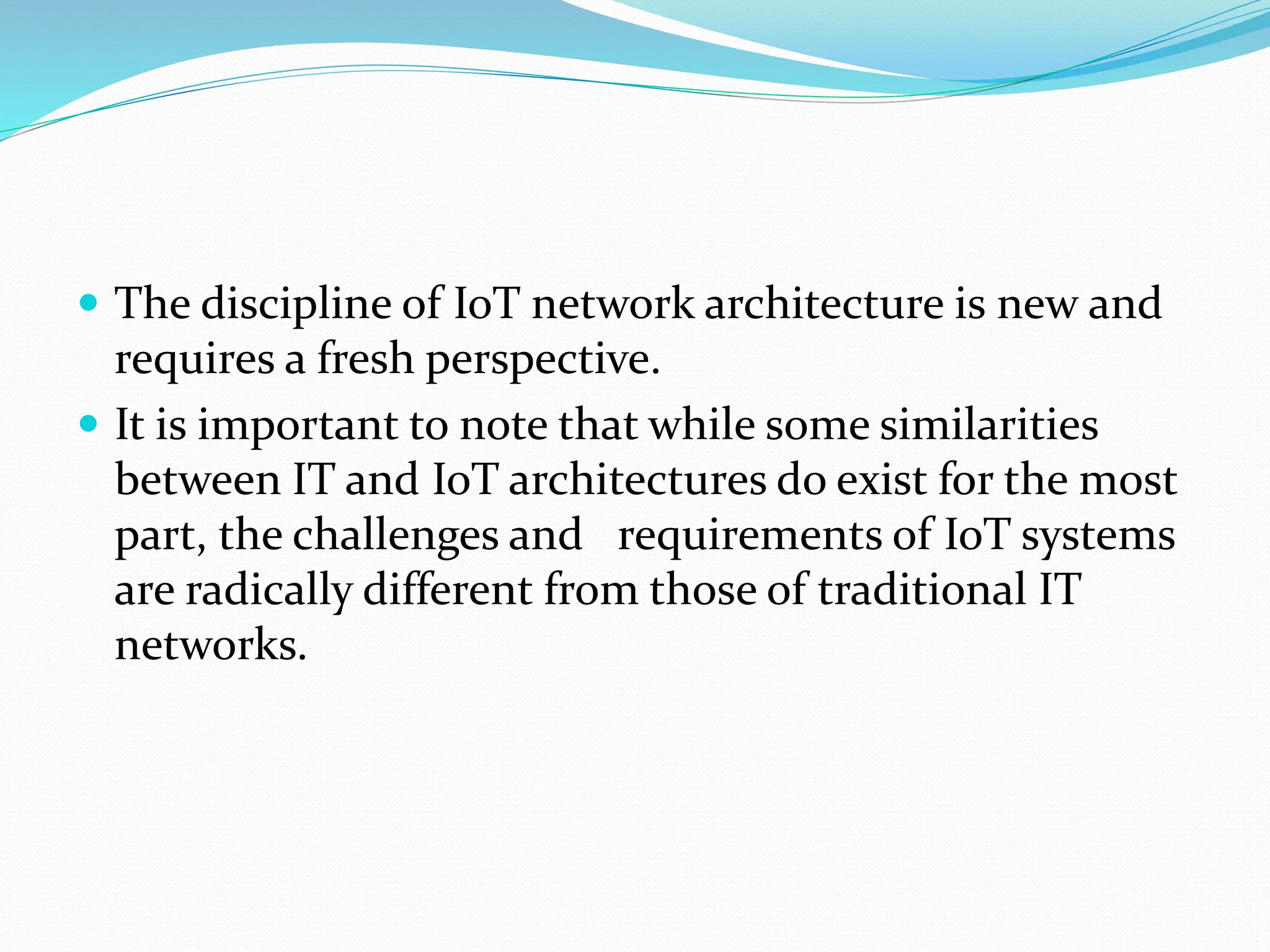 Iot Network Architecture And Designpptx Computer Networking Computing