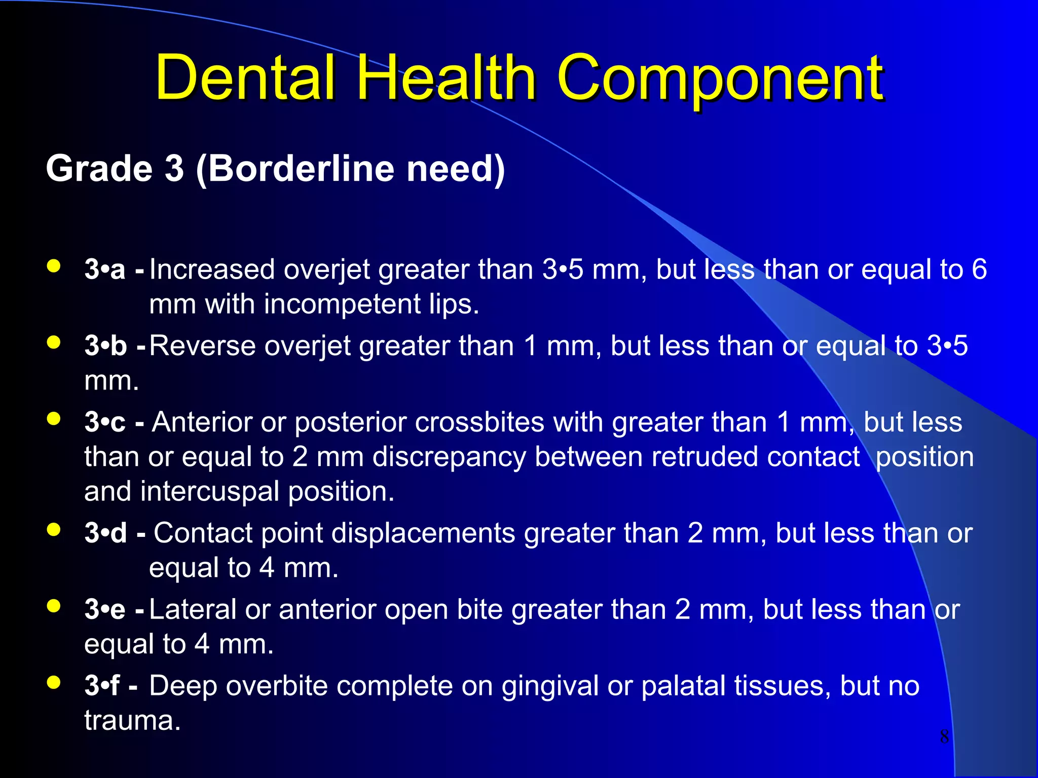 Index of Orthodontic Treatment Need (IOTN) | PPT