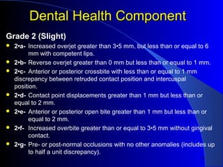 Index of Orthodontic Treatment Need (IOTN) | PPT