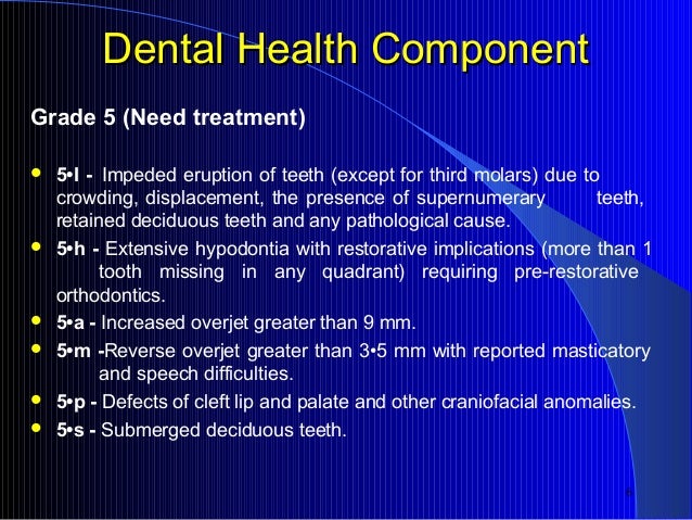 Index of Orthodontic Treatment Need (IOTN)