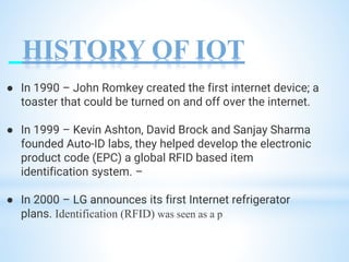 Internet of things | PPTX