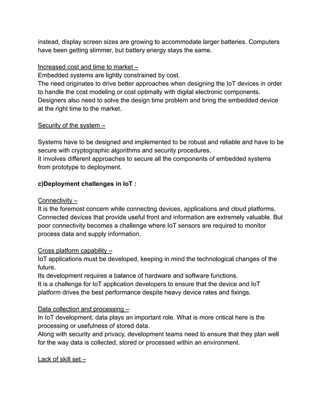 IoT Notes Syllabus .pdf | Internet | Computing