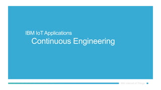 IBM Internet of Things Offerings | PPTX