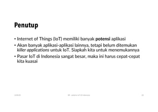 Peluang IoT di Indonesia | PDF