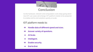 What are the characterstics of good IOT platform? | PDF | Computing ...