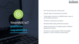 GetSenso Iot platform presentation 2.0 | PPTX | Internet of Things ...