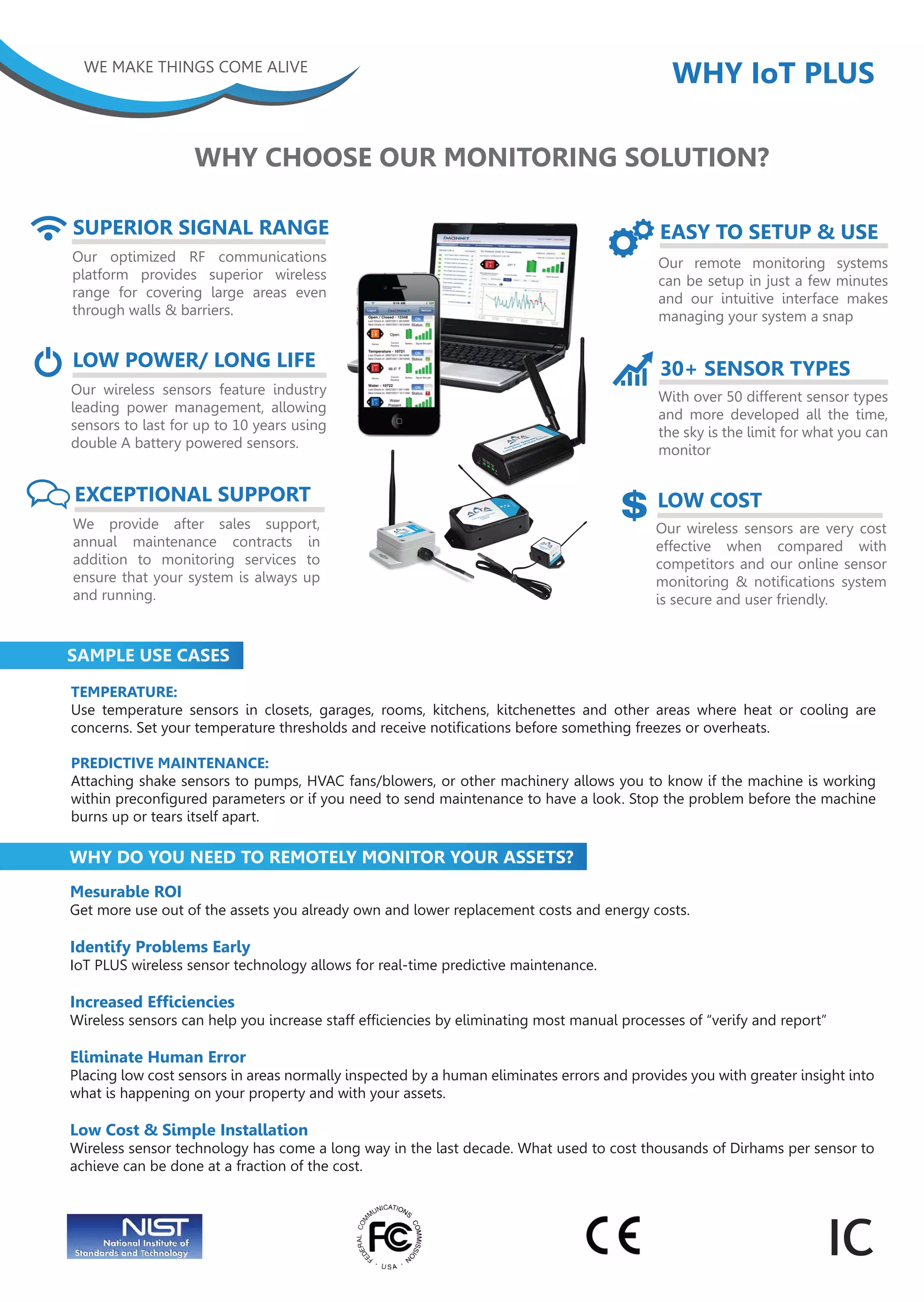 IoT PLUS Company Profile | PDF