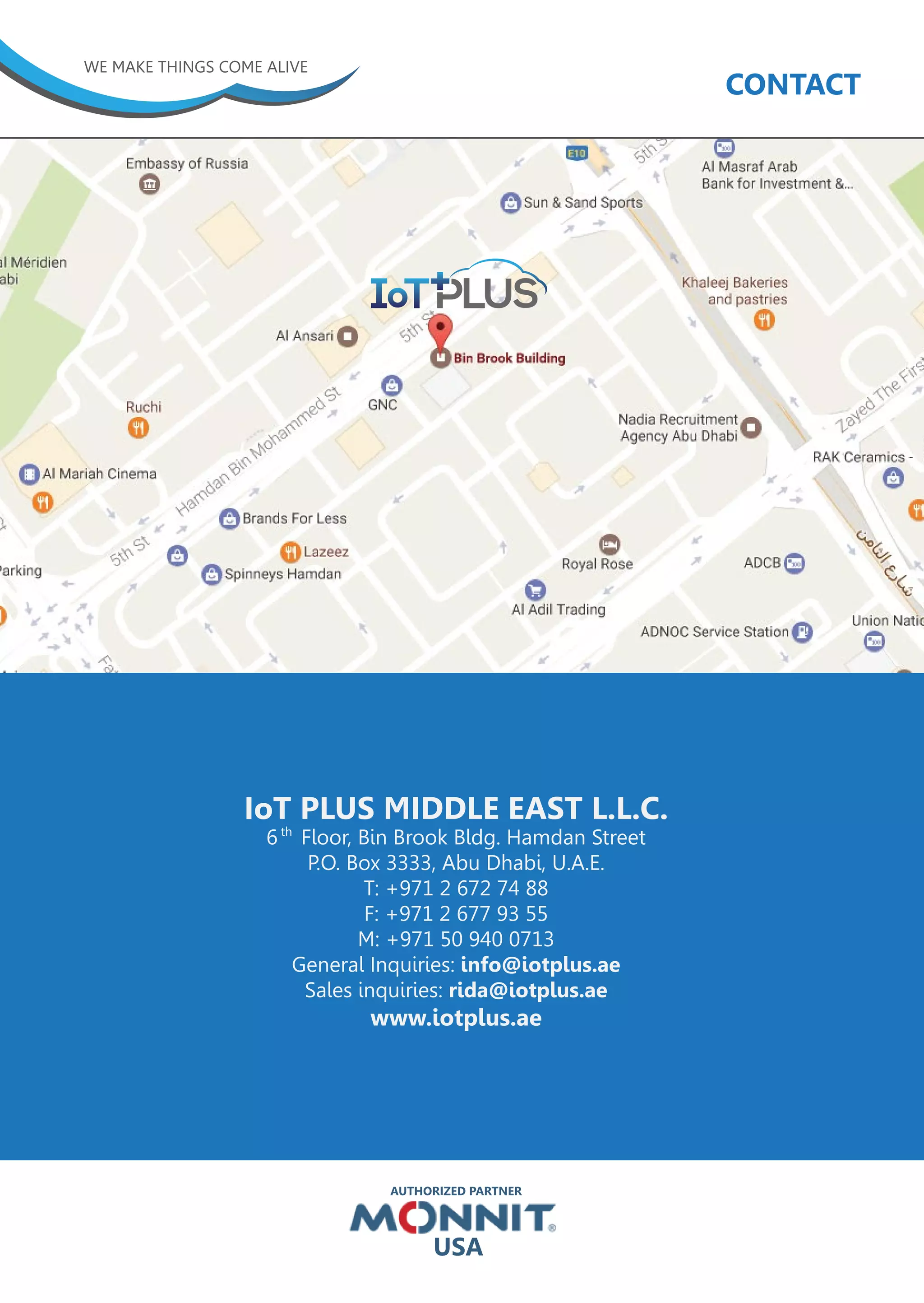 IoT PLUS Company Profile | PDF