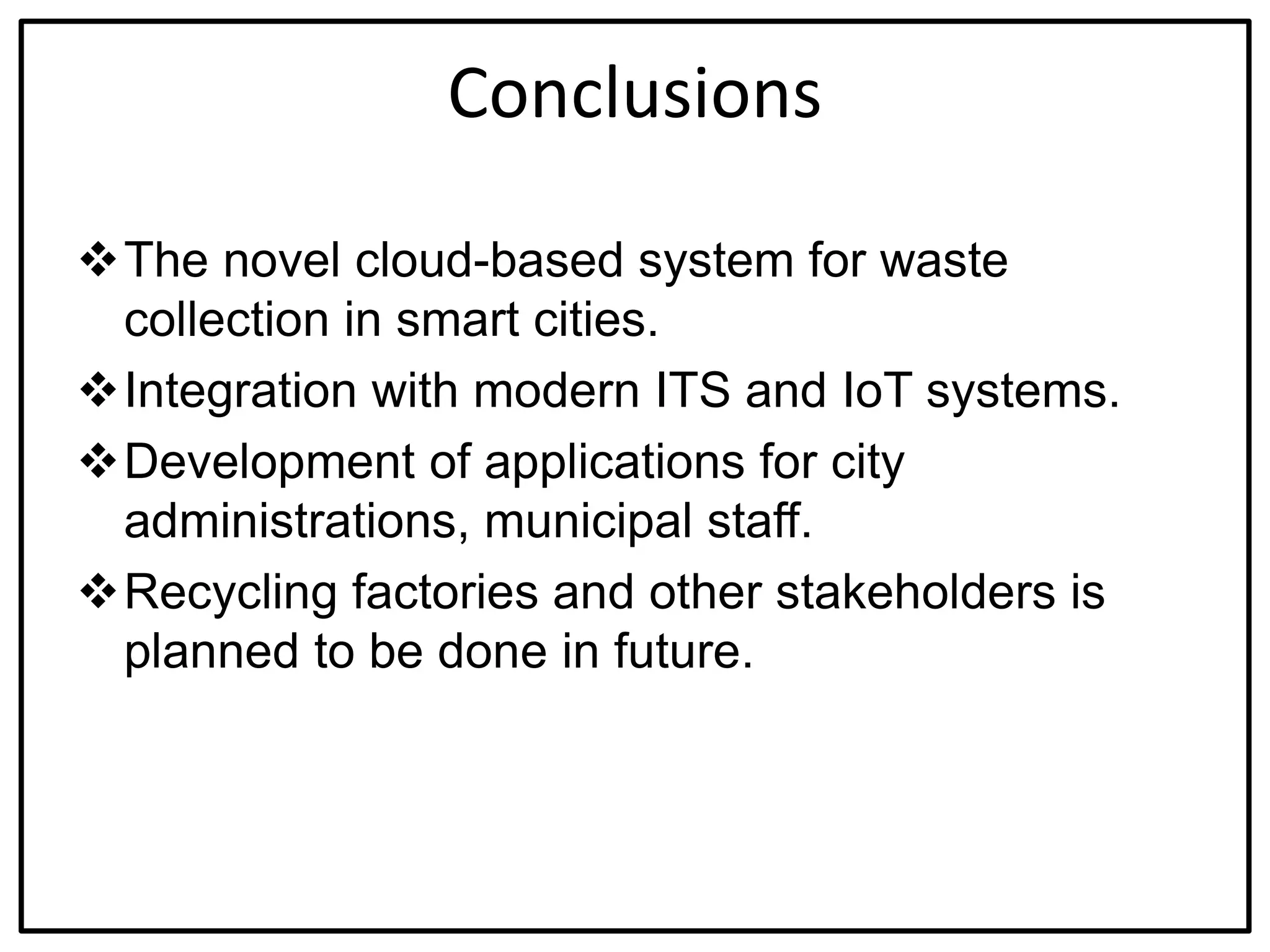 IoT based Garbage Monitoting System | PPTX | Technology & Computing