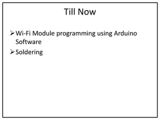 IoT Based Garbage Monitoring System ppt | PPTX