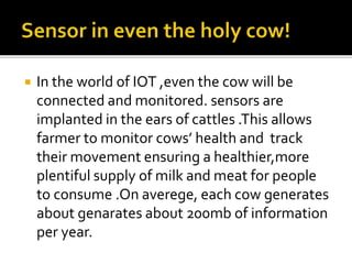 Iot ppt | PPTX