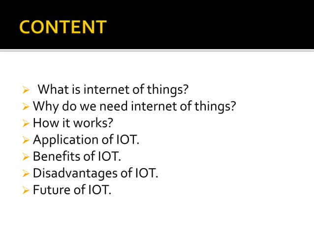 Iot ppt | PPTX