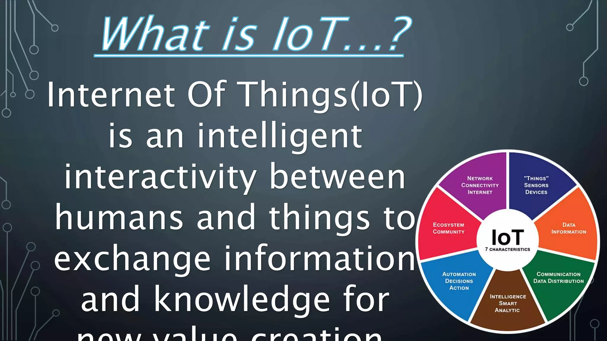 IoT(Internet of Things) ppt | PPTX