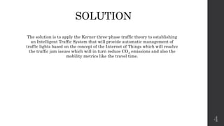 An IoT based Dynamic Traffic Signal Control | PPT
