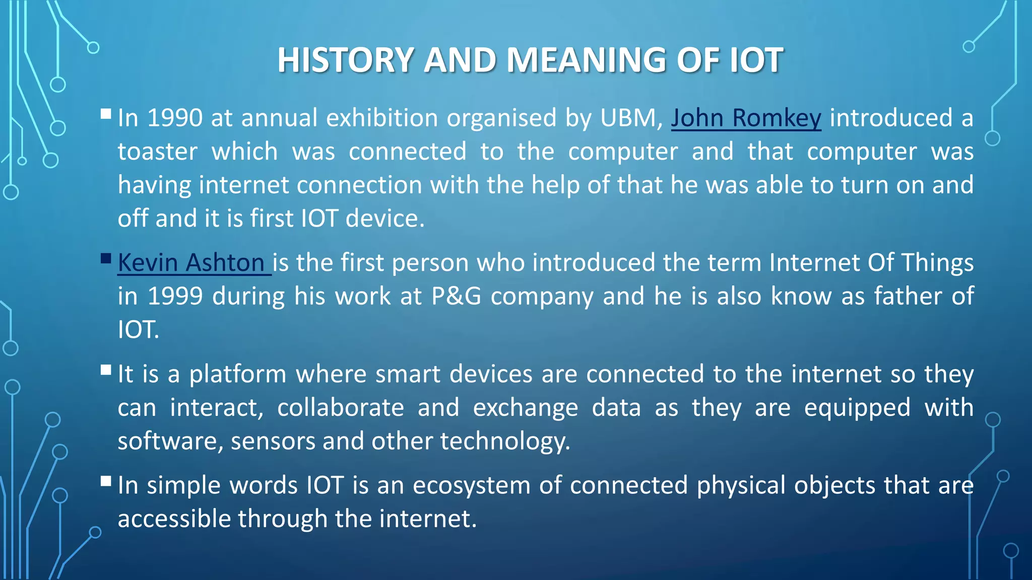 Internet Of Things | PPTX