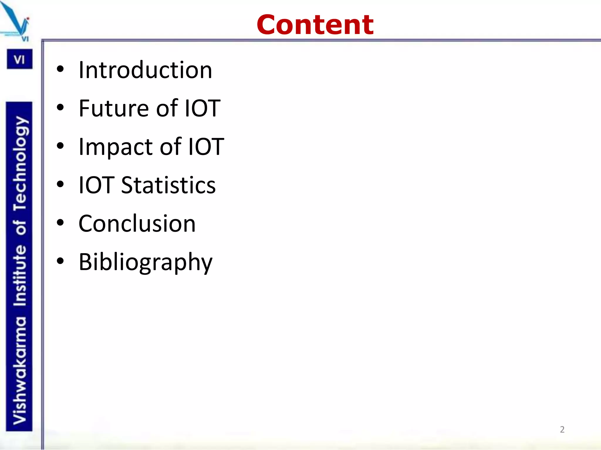 Future of IOT | PPT