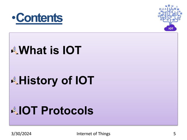 iot ppt.pptx a presentation about iot definition | PPT