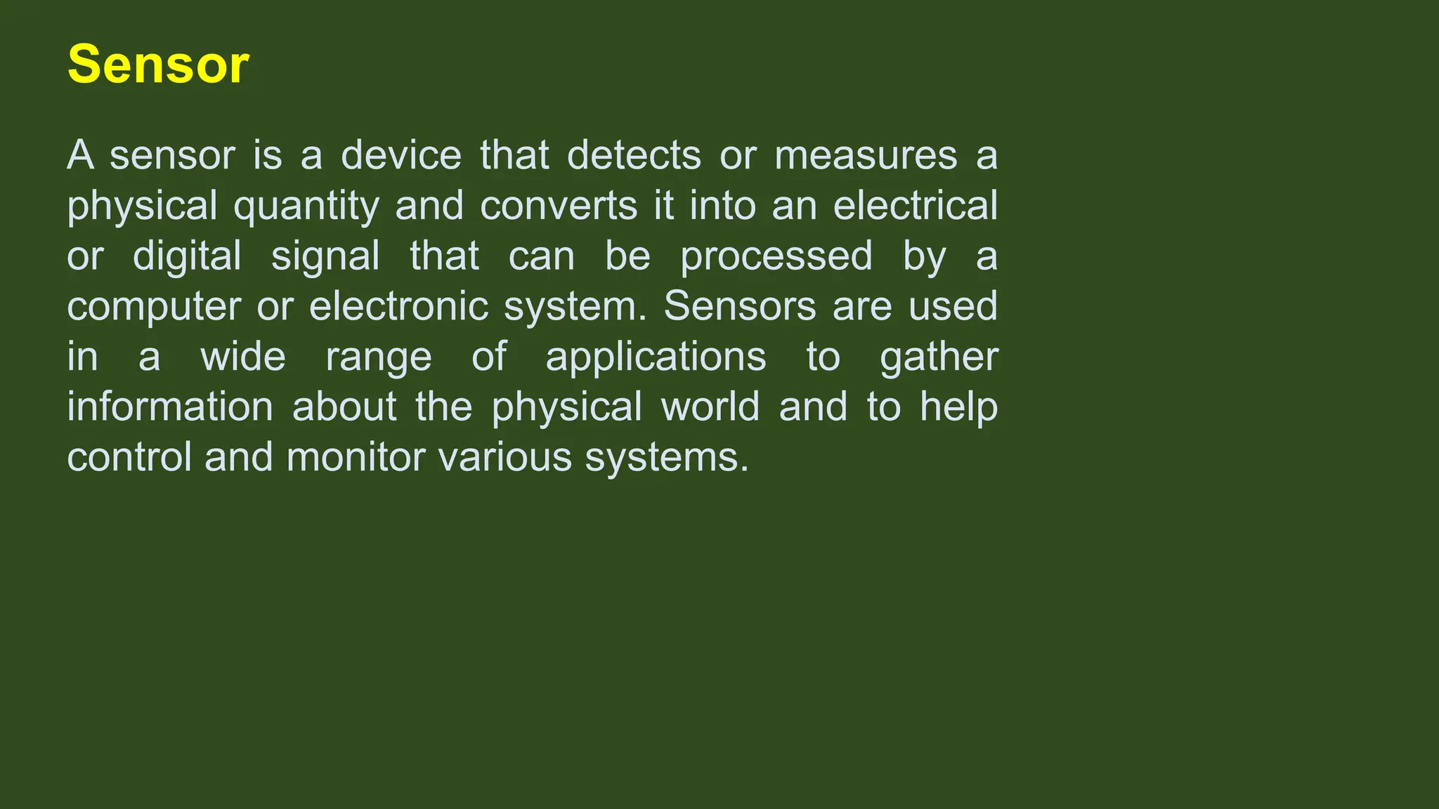 IOT sensor actuators for different devices | PPT IOT sensor actuators for different devices | PPT