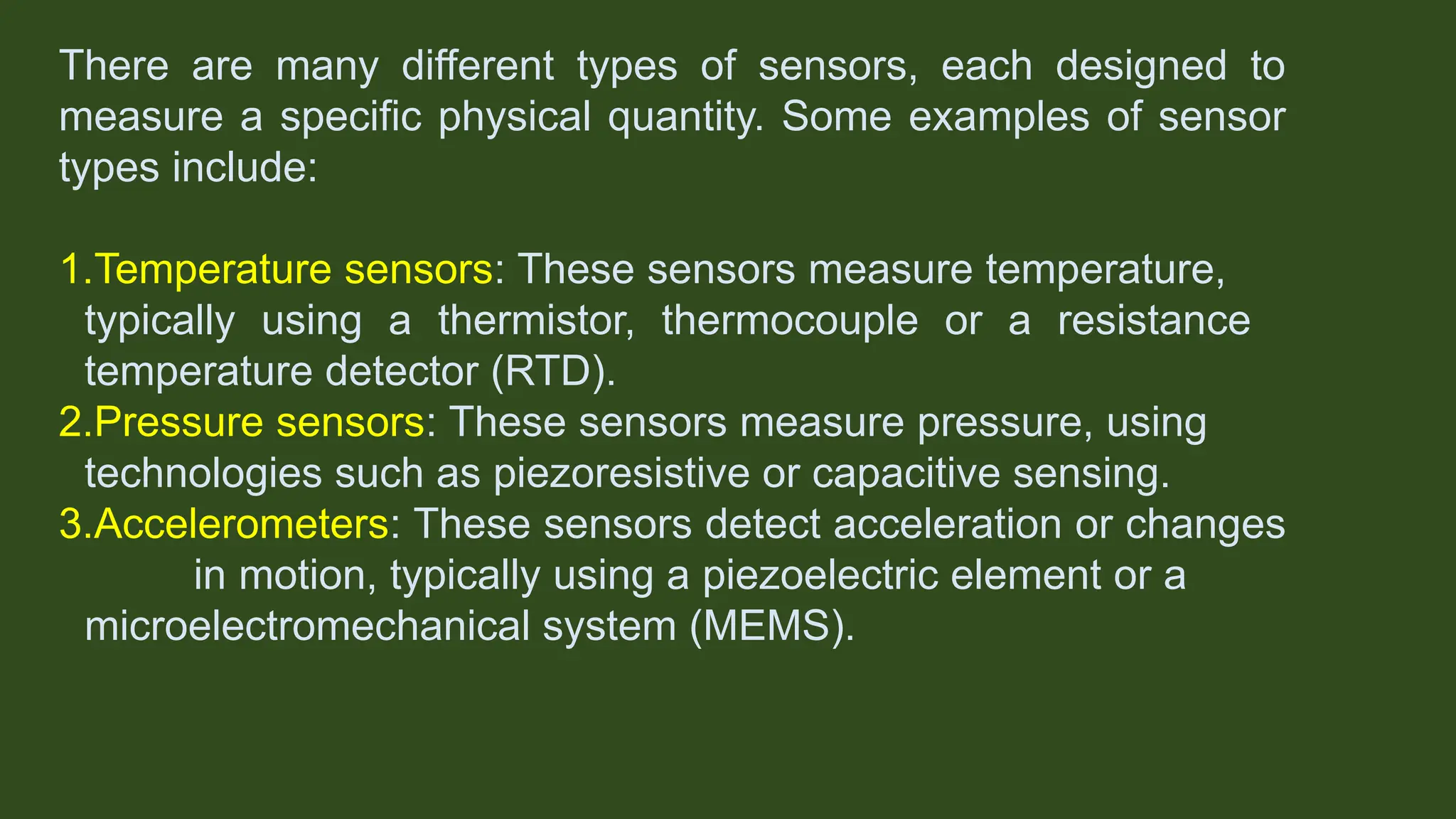 IOT sensor actuators for different devices | PPT IOT sensor actuators for different devices | PPT