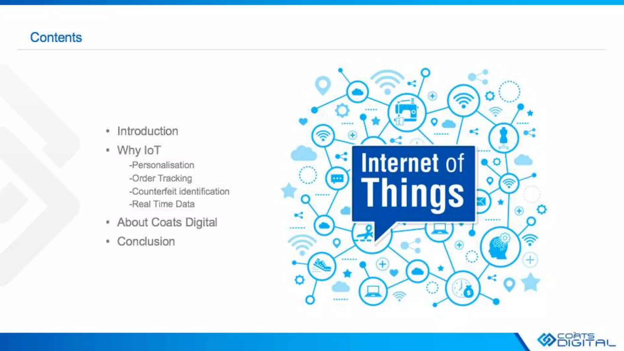 Why IoT Matters to the apparel industry? | PPTX