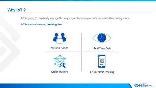Why IoT Matters to the apparel industry? | PPTX
