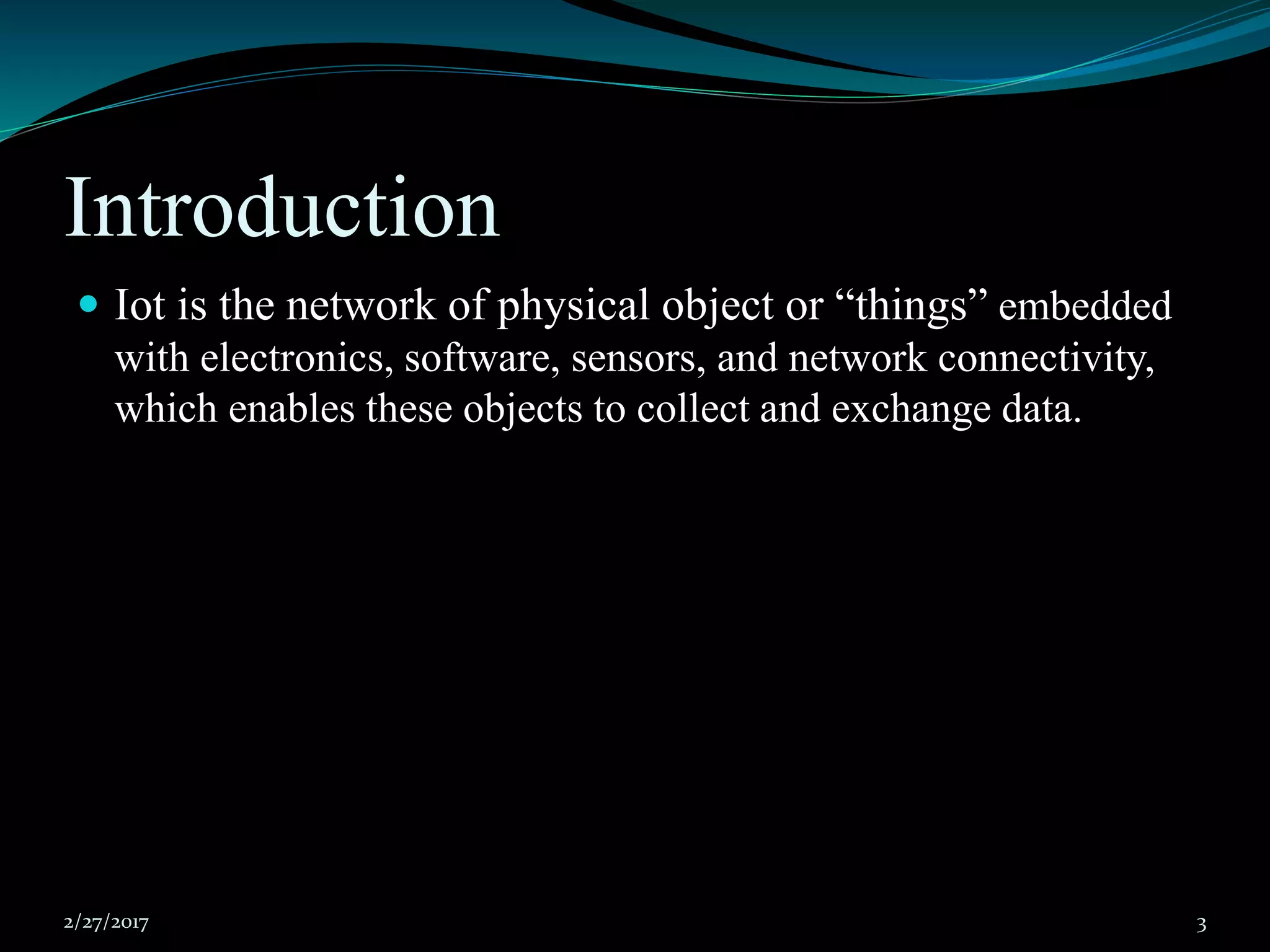 Iot presentation | PPTX | Internet of Things | Internet