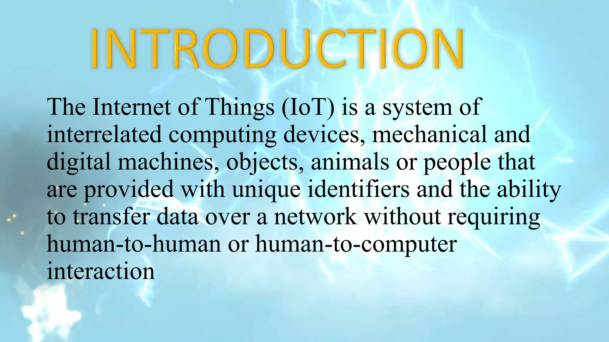 Iot presentation | PPTX
