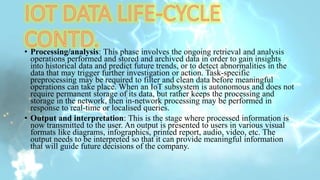 Iot presentation | PPTX