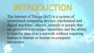 Iot presentation | PPTX