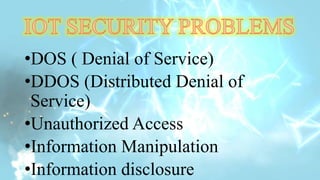 Iot presentation | PPTX