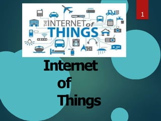 Internet of Things (IOT) Presentation slide | PPTX