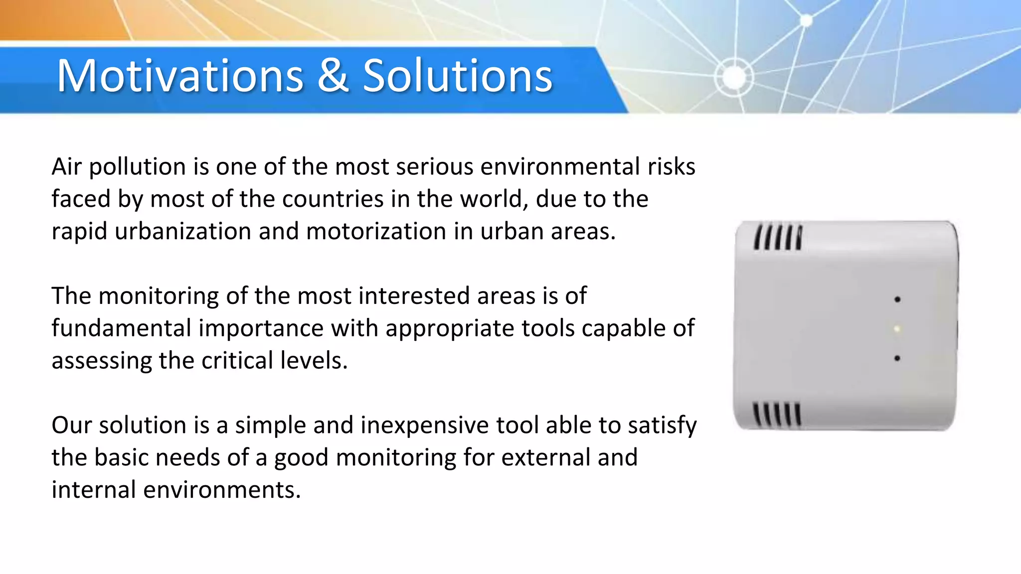 Air quality monitoring final presentation | PPTX