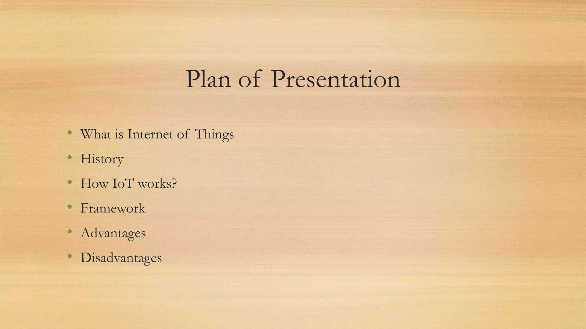 Internet of Things Iot presentation with module | PPTX