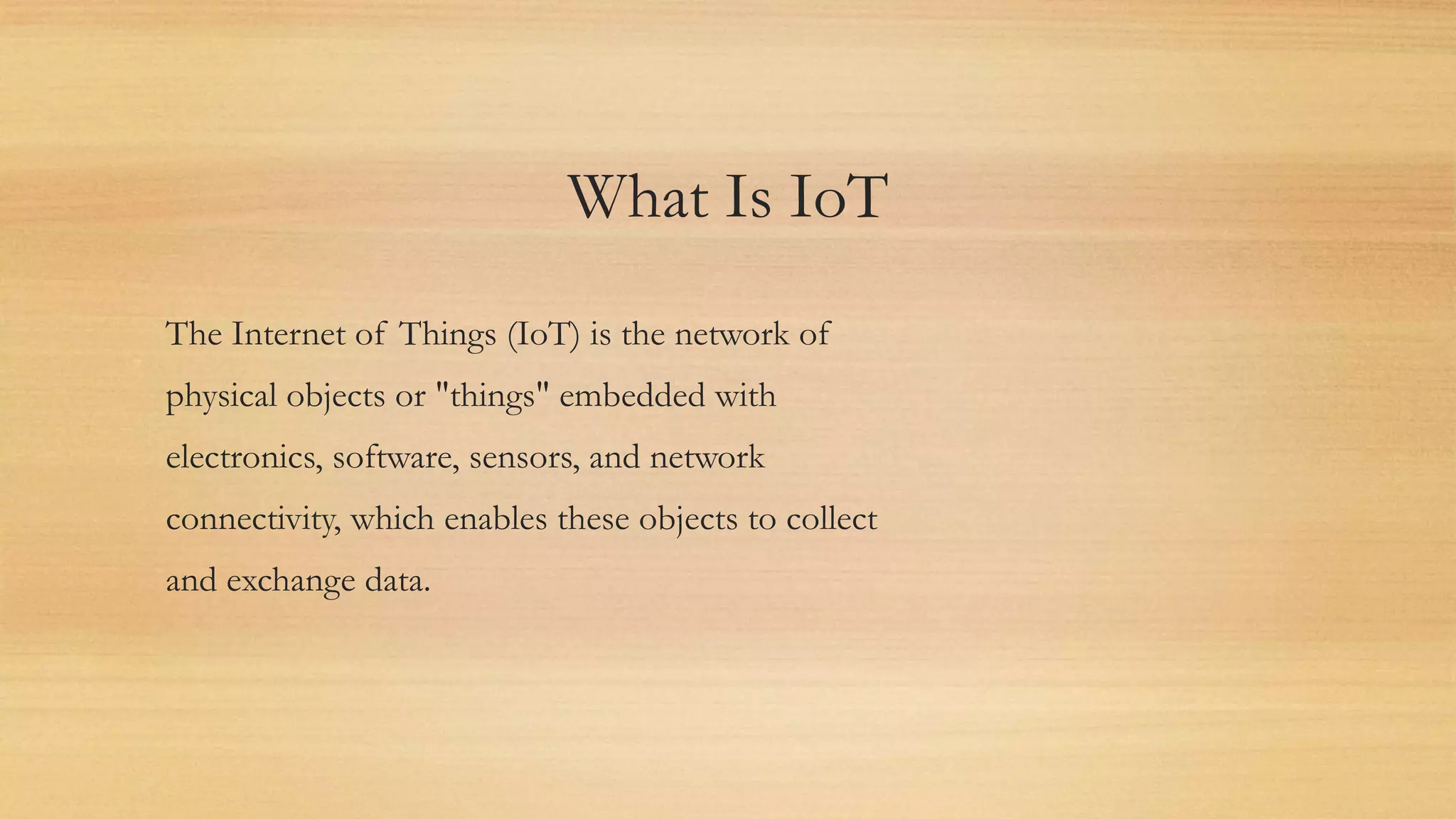 Internet of Things Iot presentation with module | PPTX