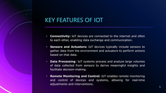 Introduction The Internet of Thing (IOT) | PPT