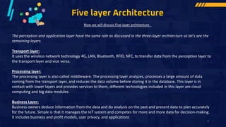 Iot presentation | PPTX