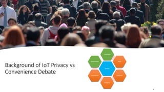 Iot privacy vs convenience | PPTX