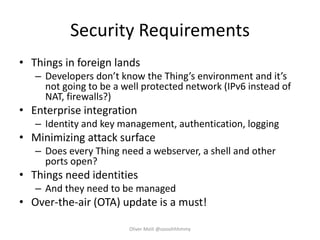 IoT Product Life Cycle and Security | PDF