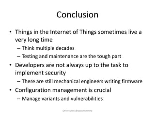 IoT Product Life Cycle and Security | PPT
