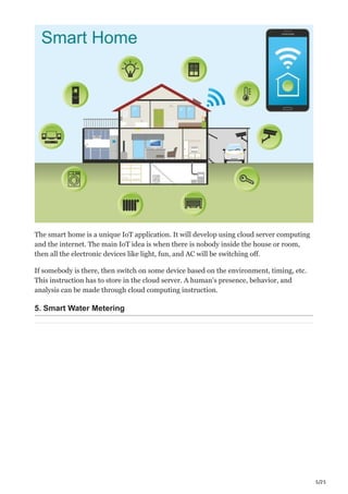 IoT project: best 30 ideas with cloud, raspberry pi, and arduino | PDF