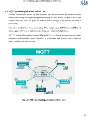 Project report on Iot Based Garbage Monitoring System | PDF