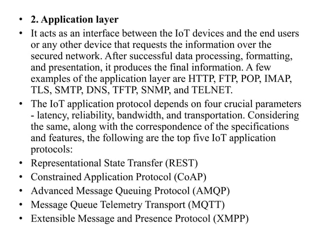 IOT PROTOCOLS.pptx | Internet | Computing