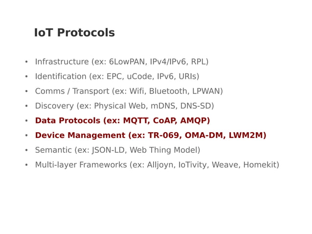 IoT transport protocols | PPT