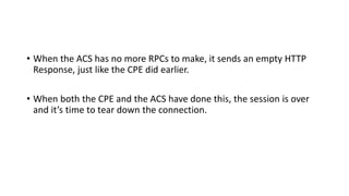 Iot protocols tr 069 | PPTX