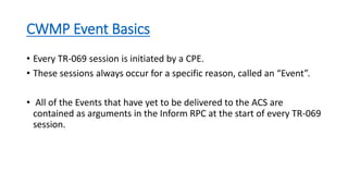 Iot protocols tr 069 | PPTX