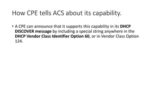 Iot protocols tr 069 | PPTX