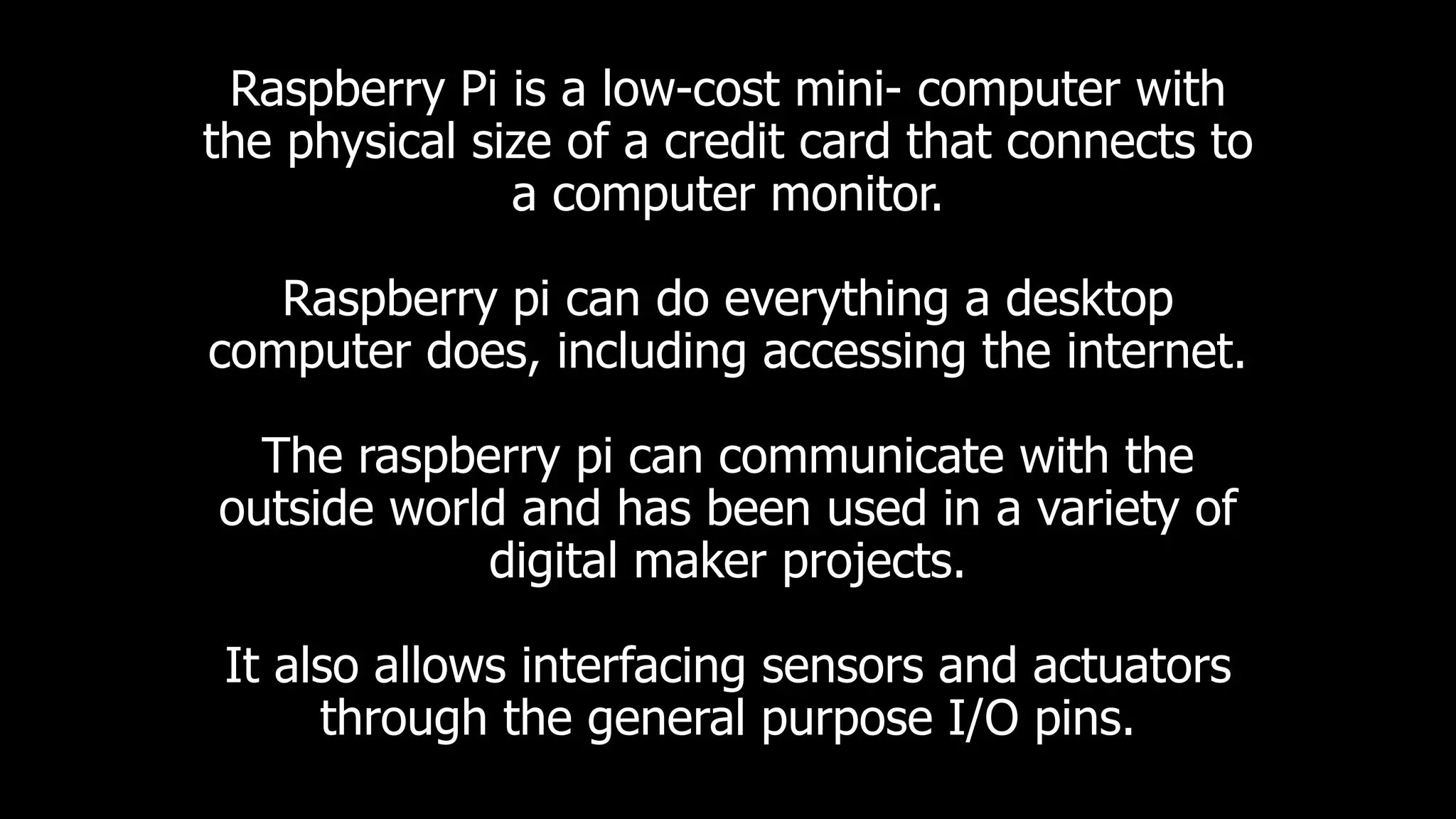 Iot Raspberry Pi Hardwarepptx