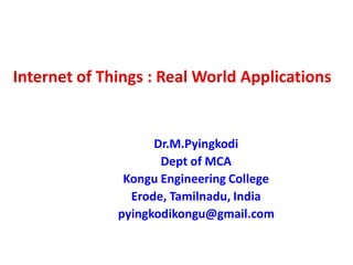 IoT Real world Applications.pdf