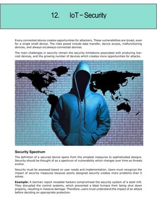 IOT( Internet of Things) Report | DOCX | Internet | Computing