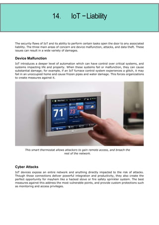 IOT( Internet of Things) Report | DOCX | Internet | Computing